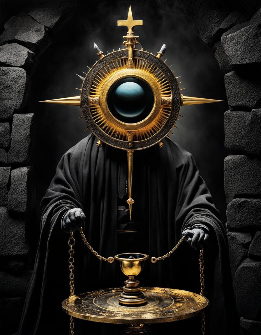 Alchemy: Sol Niger - AI Generated Artwork - NightCafe Creator