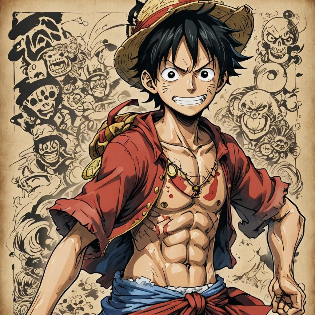 Luffy - AI Generated Artwork - NightCafe Creator