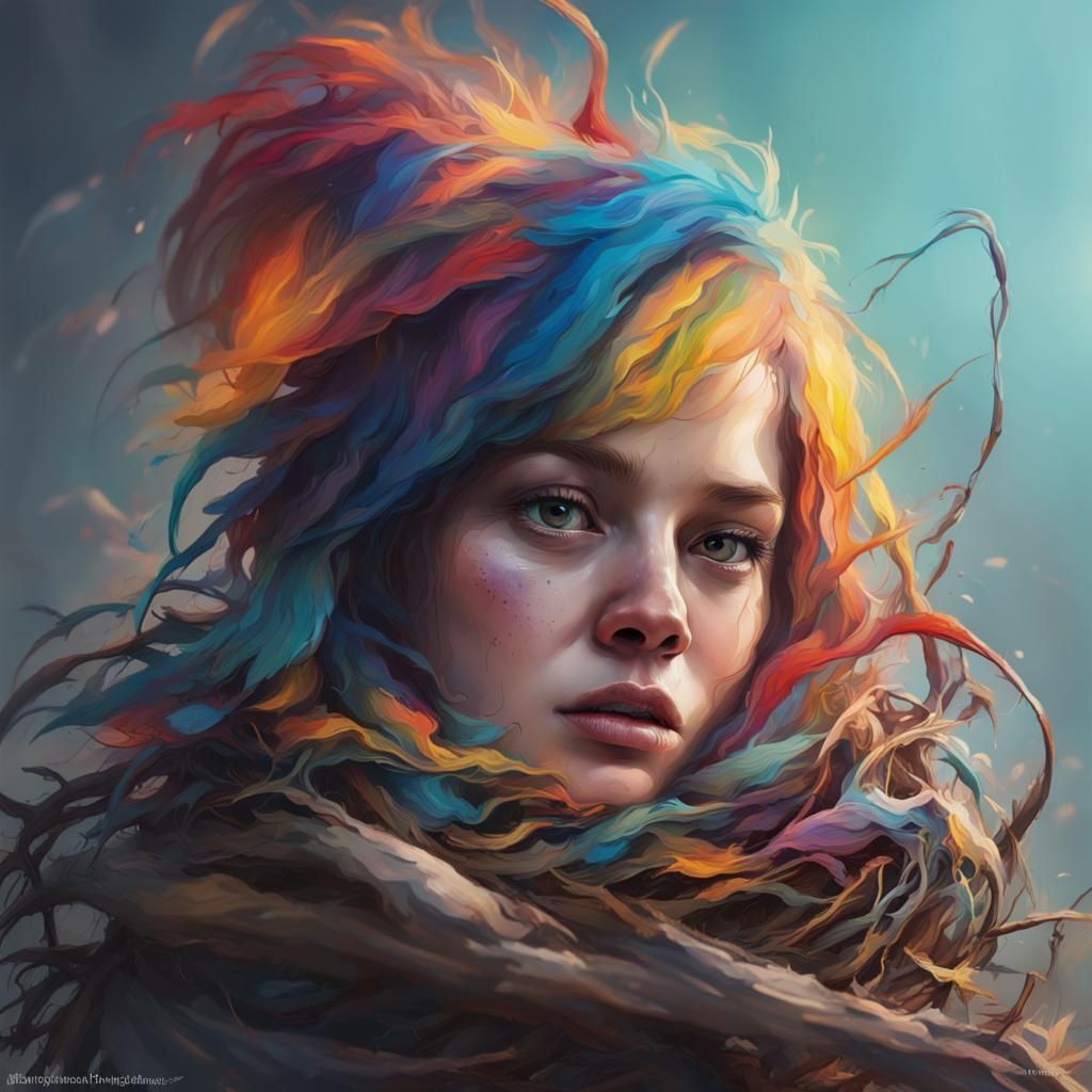 Beautiful mess - AI Generated Artwork - NightCafe Creator