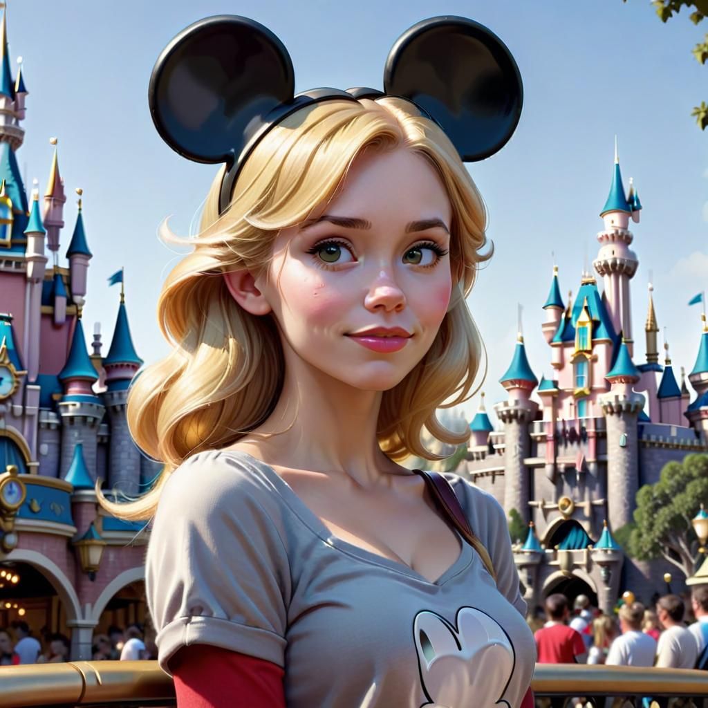 Visit Disneyland - AI Generated Artwork - NightCafe Creator