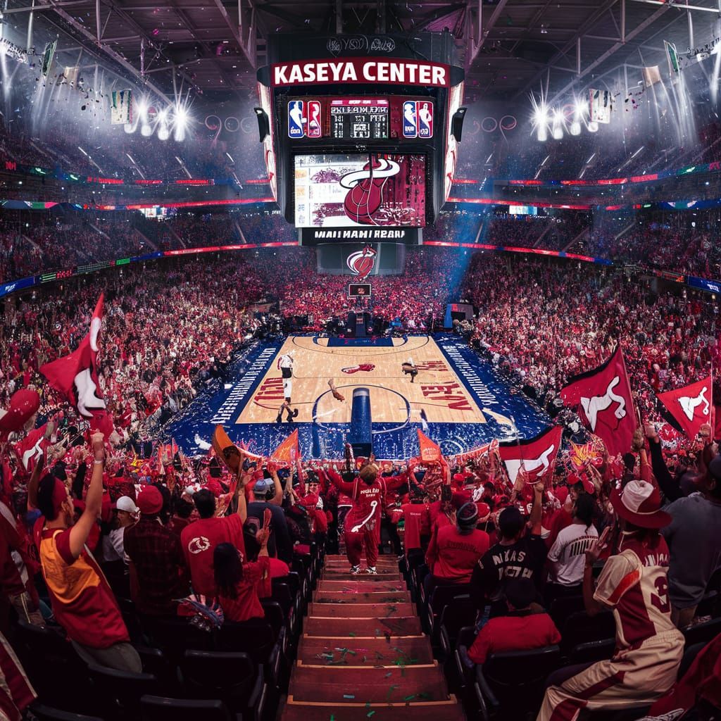 kaseya center - AI Generated Artwork - NightCafe Creator