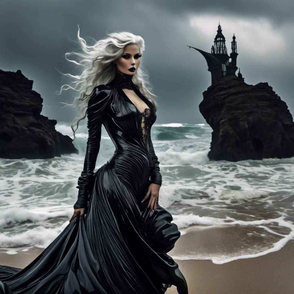 Silver Mermaid - AI Generated Artwork - NightCafe Creator