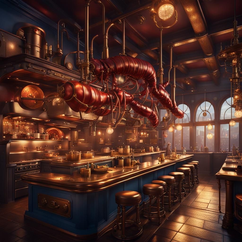 Steampunk lobster restaurant - Steampunk Lobster Restaurant ...