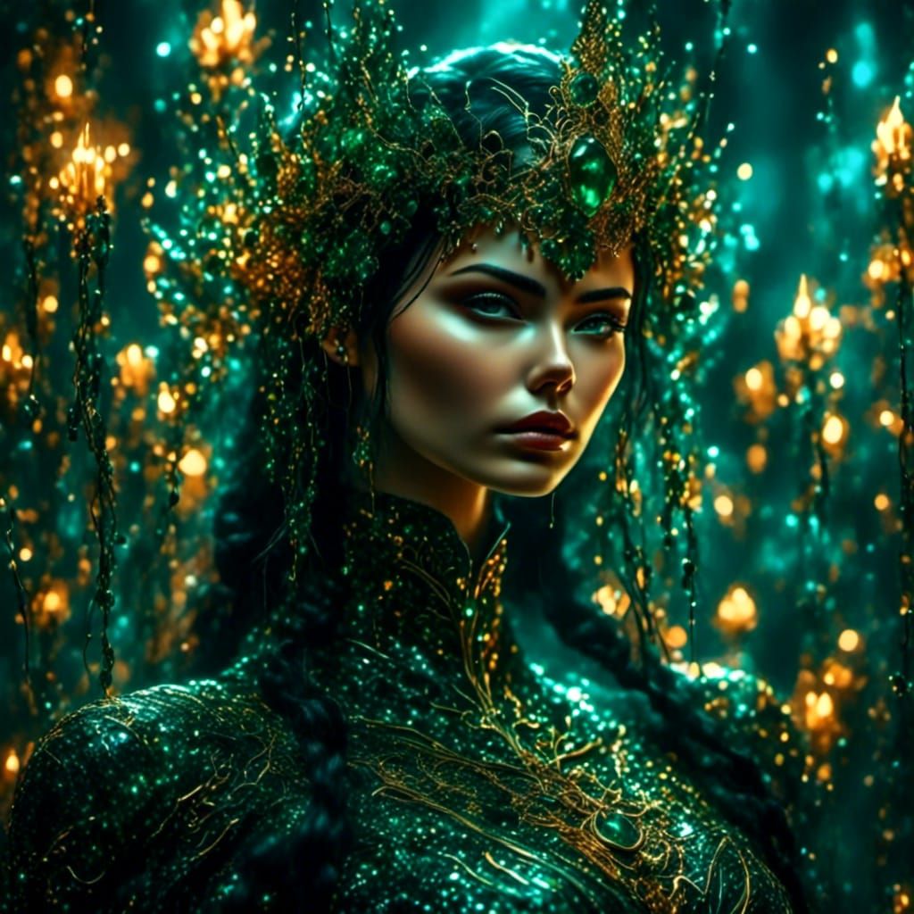 green - AI Generated Artwork - NightCafe Creator