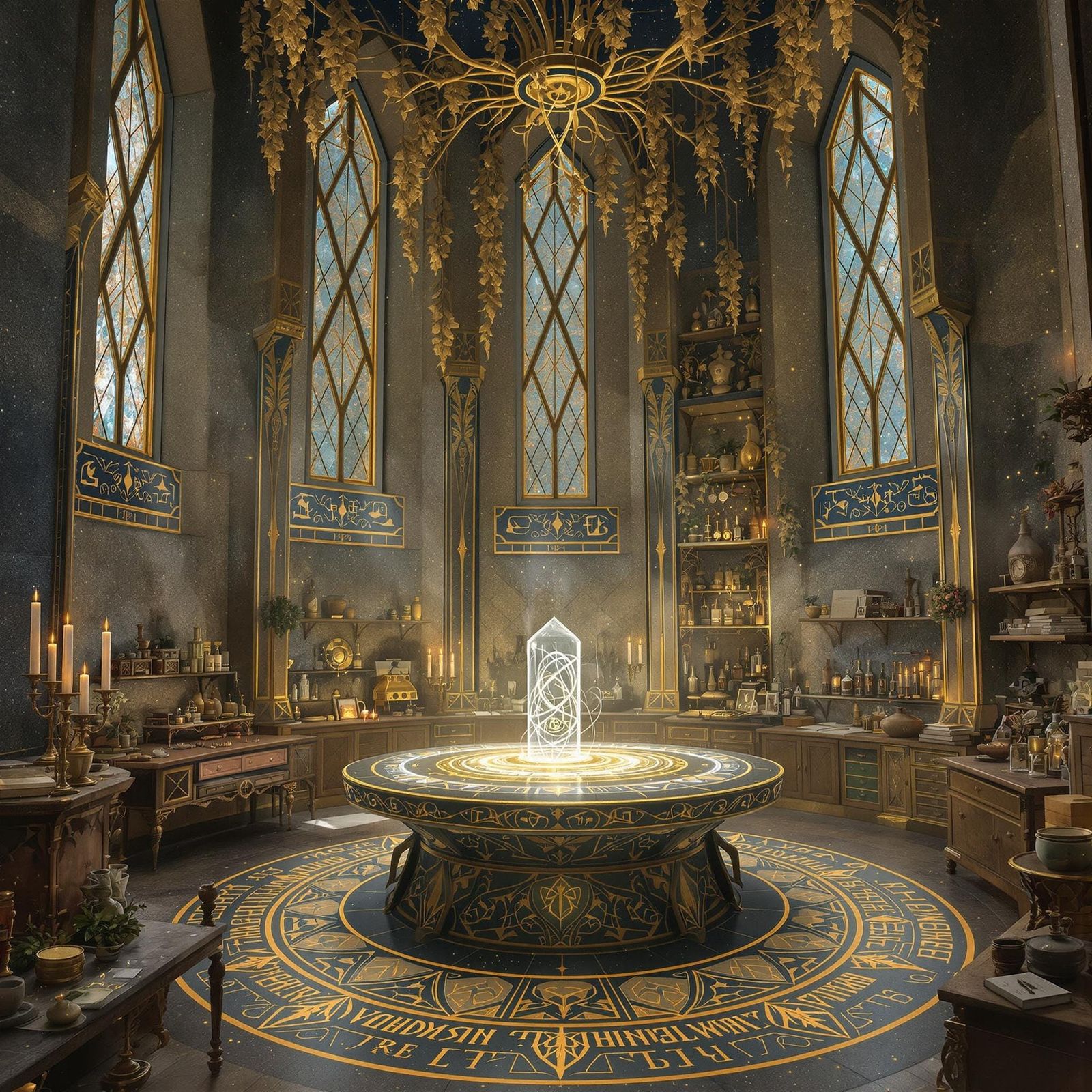 The Alchemist's Sacred Space: The Elven Elevator Tower An incredibly immersive and hyper ...
