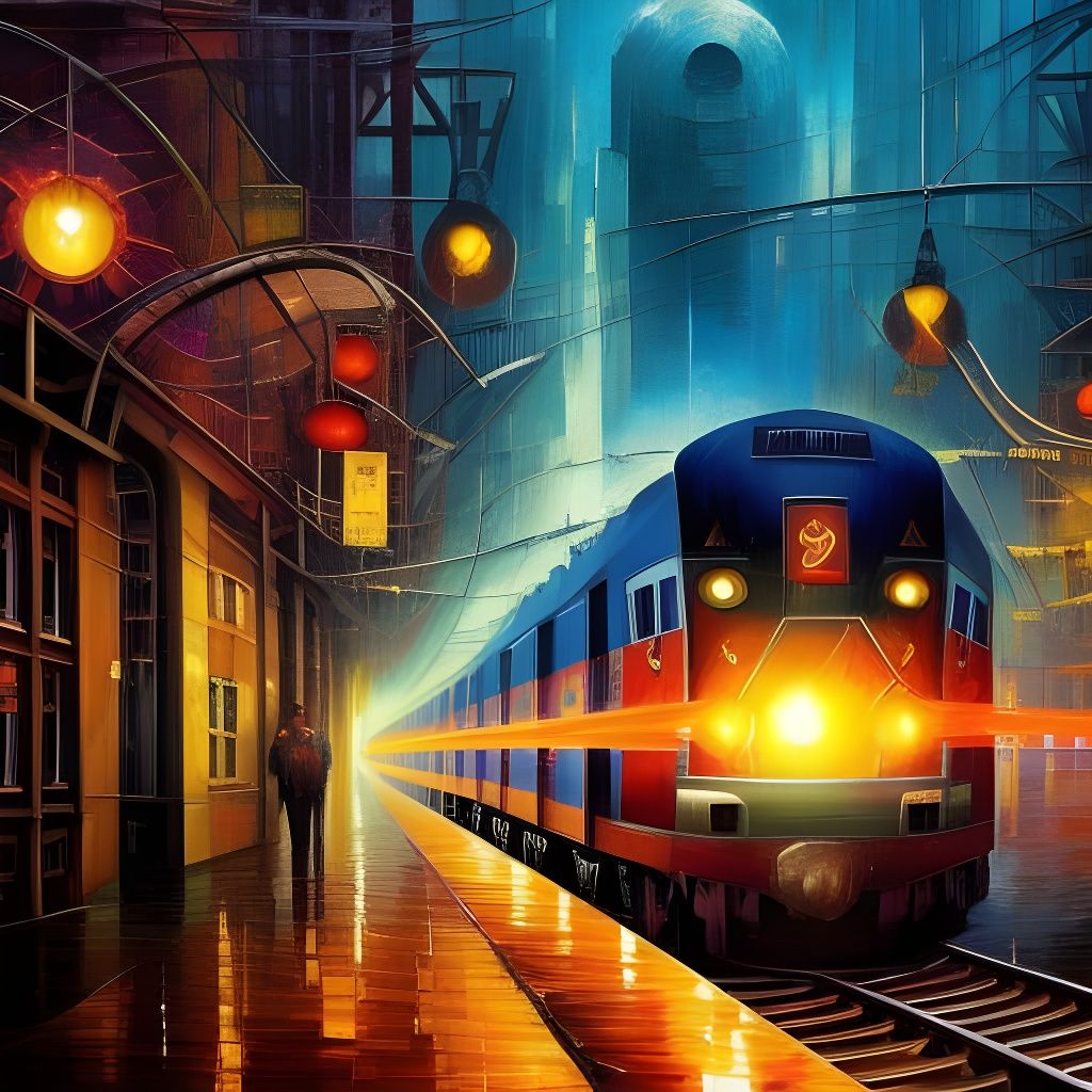 Train - AI Generated Artwork - NightCafe Creator
