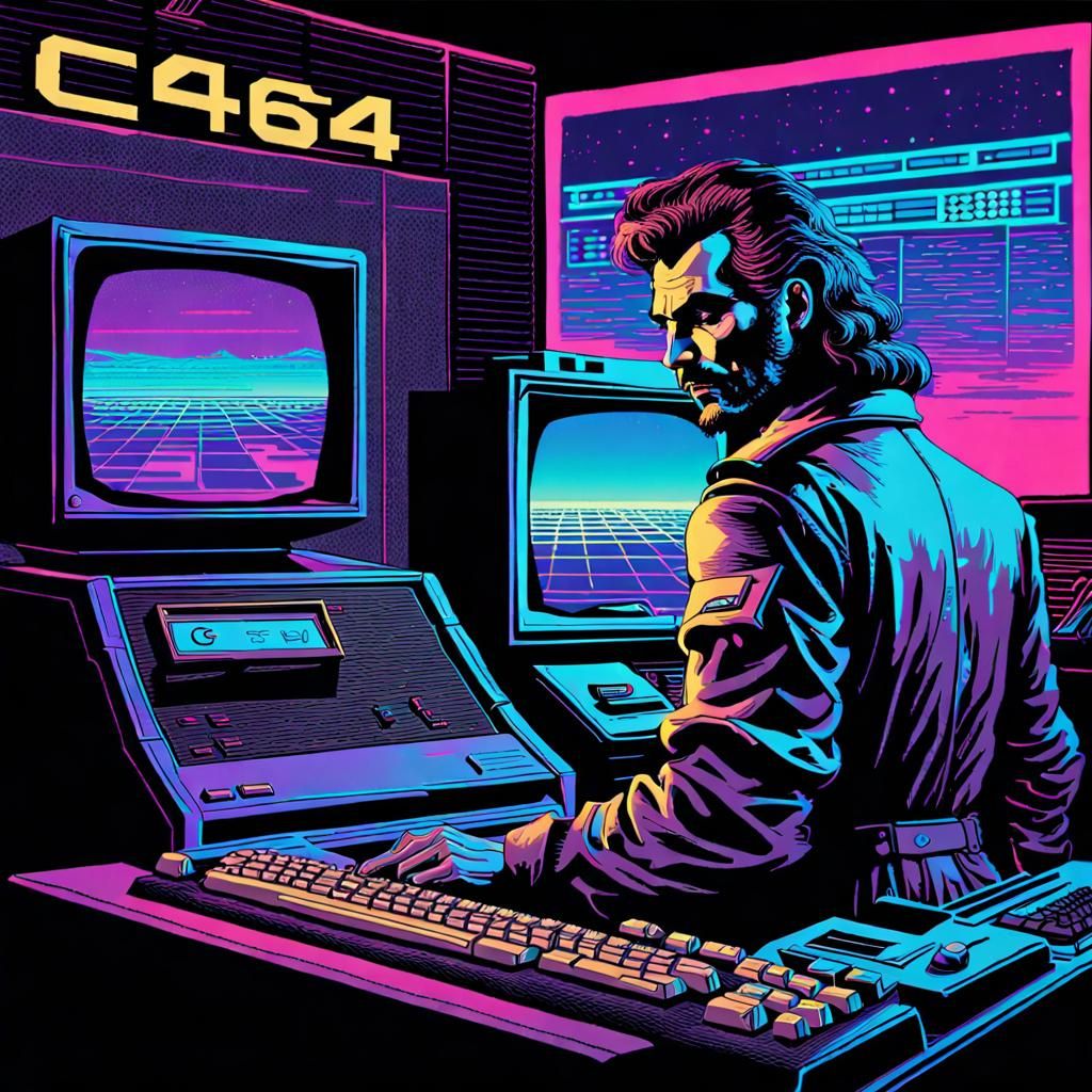 The Commodore C464 - AI Generated Artwork - NightCafe Creator