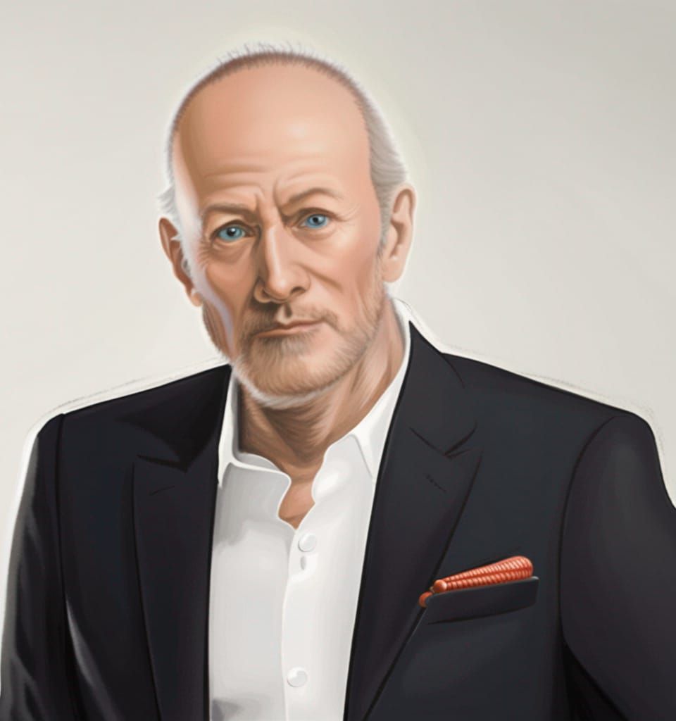 Ralph R. Zerbonia Self-Portrait #11 - AI Generated Artwork - NightCafe ...