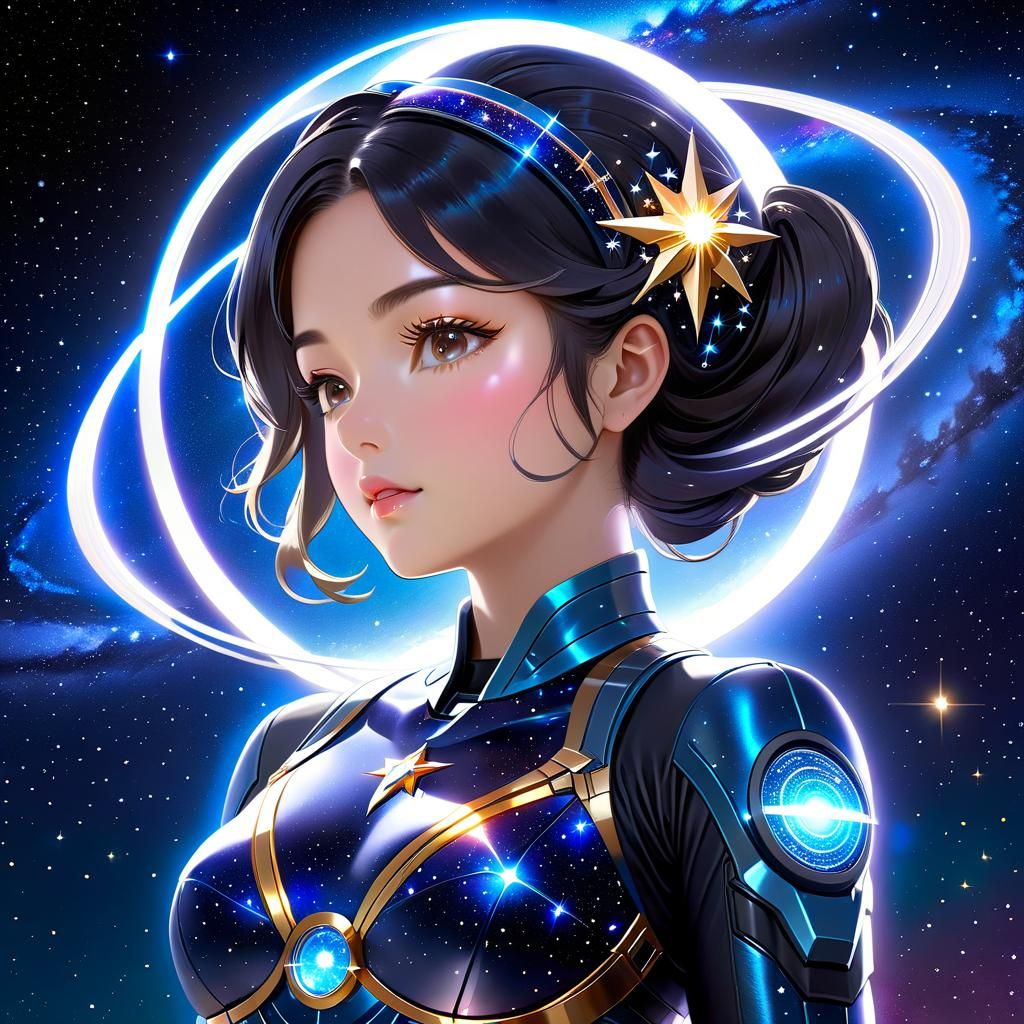 Celestial Princess - AI Generated Artwork - NightCafe Creator