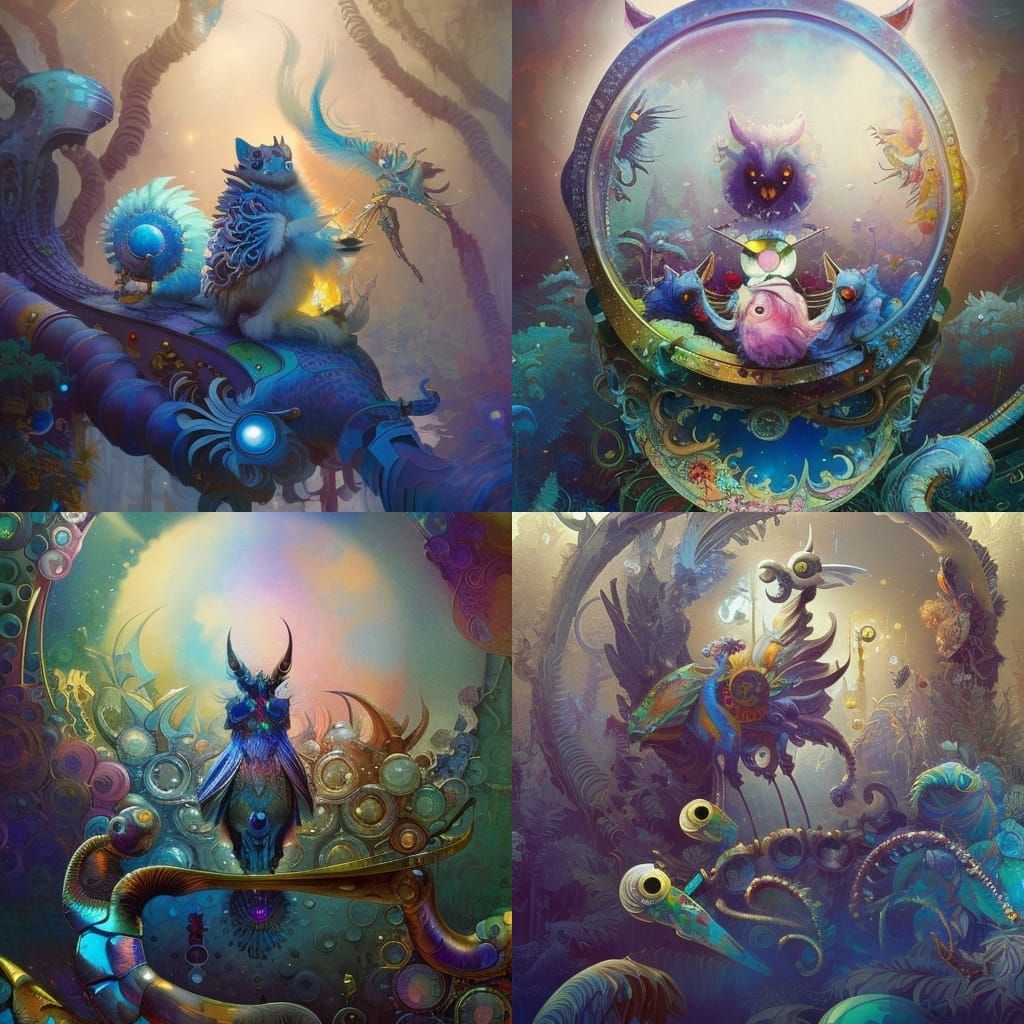 Adorable fluffy creatures - AI Generated Artwork - NightCafe Creator