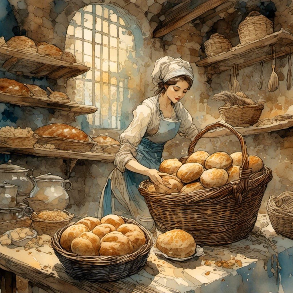 Master Baker - AI Generated Artwork - NightCafe Creator