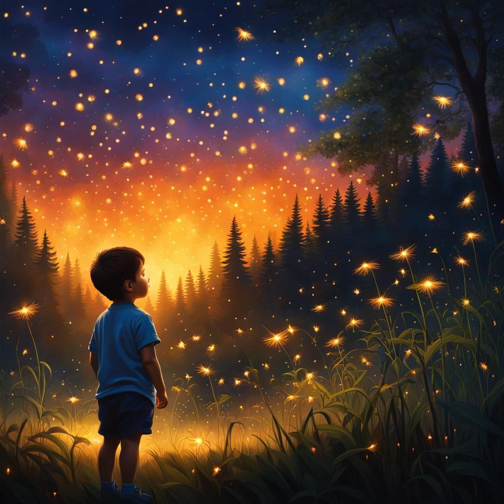 Firefly Night - AI Generated Artwork - NightCafe Creator