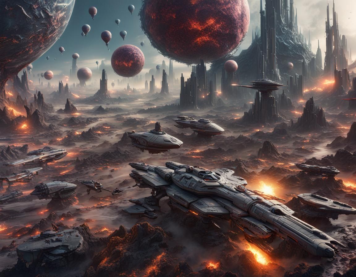 The Multiversal War - Guardians: War - AI Generated Artwork - NightCafe ...