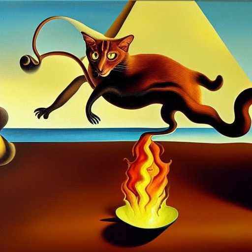 firecat - AI Generated Artwork - NightCafe Creator