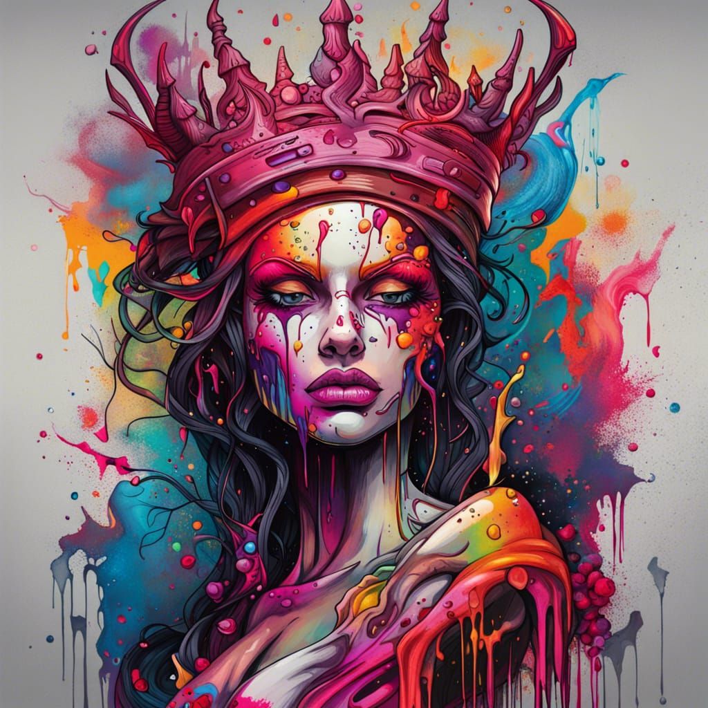 Queen of Hell #5 - AI Generated Artwork - NightCafe Creator