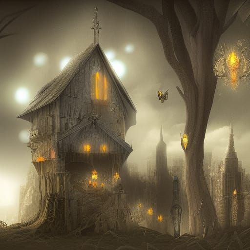 Creepy - AI Generated Artwork - NightCafe Creator