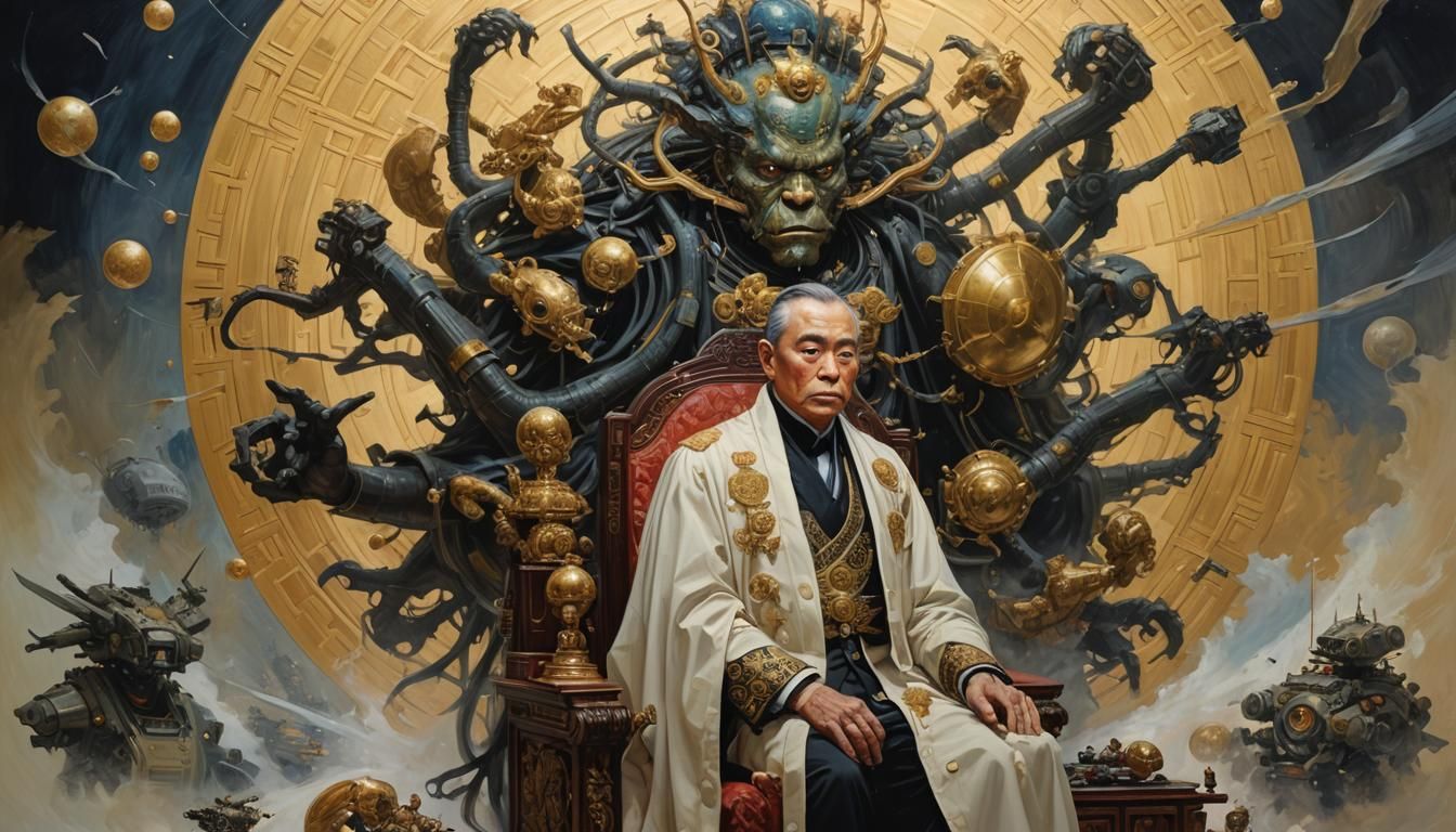 The Emperor Of Time - AI Generated Artwork - NightCafe Creator