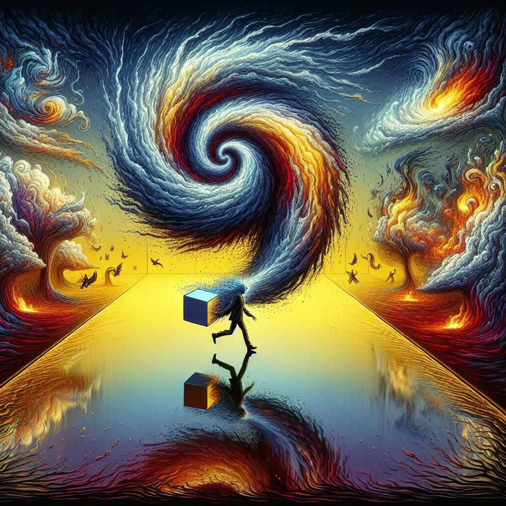 New Fallout - The birth of the world... - AI Generated Artwork ...