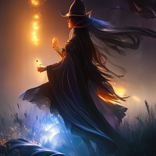 Summer Witch @summer_witch 9 - AI Generated Artwork - NightCafe Creator