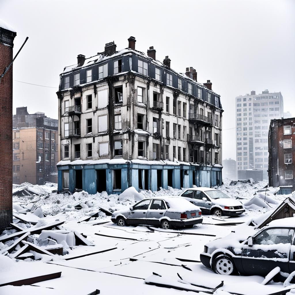 Arctic Blast: Day 1 - AI Generated Artwork - NightCafe Creator