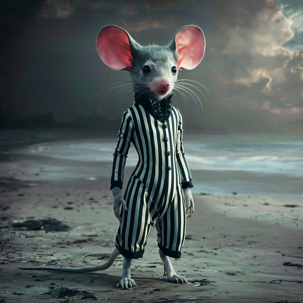 Circus Mouse Looking For a Job - AI Generated Artwork - NightCafe Creator
