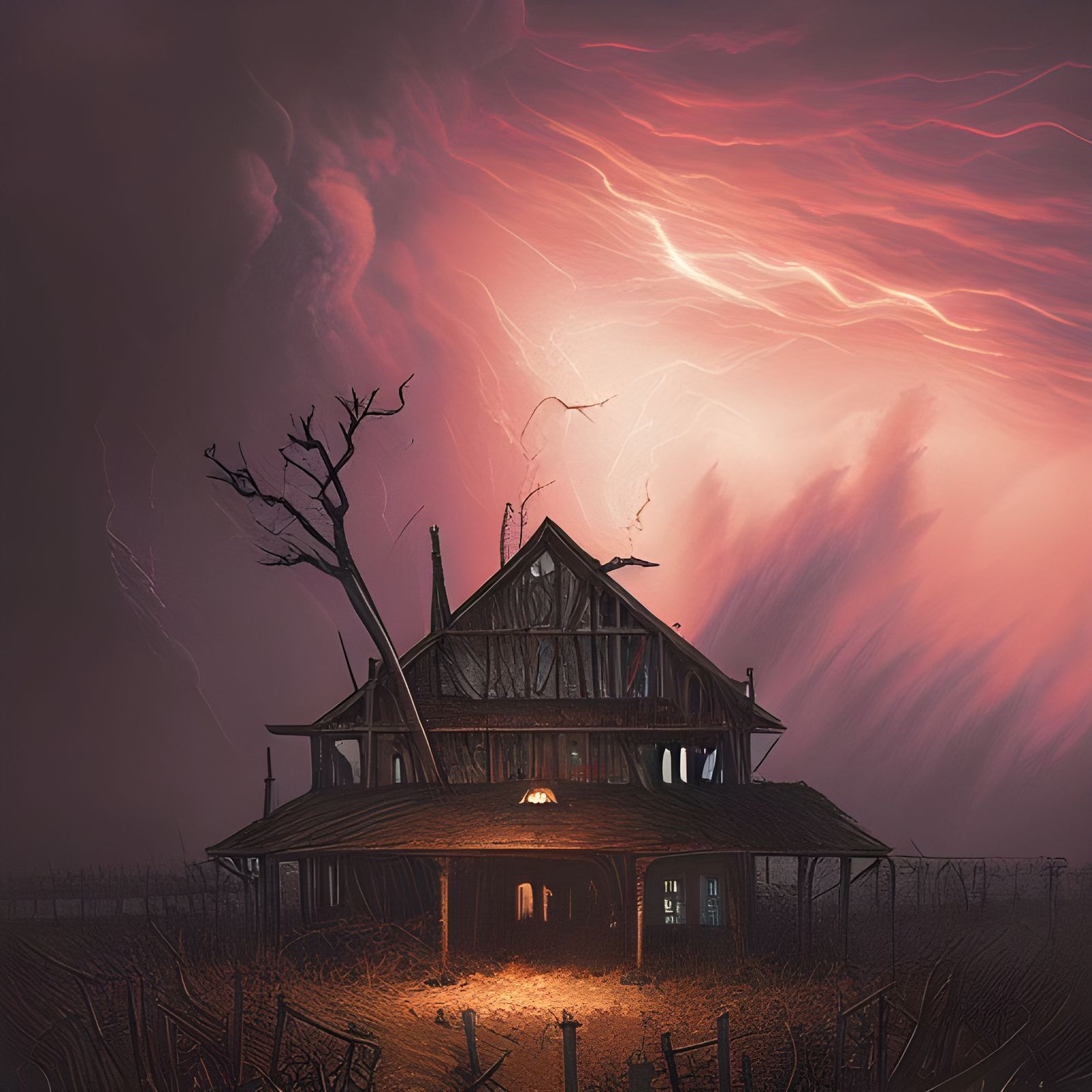 The Abandoned Ranch - AI Generated Artwork - NightCafe Creator