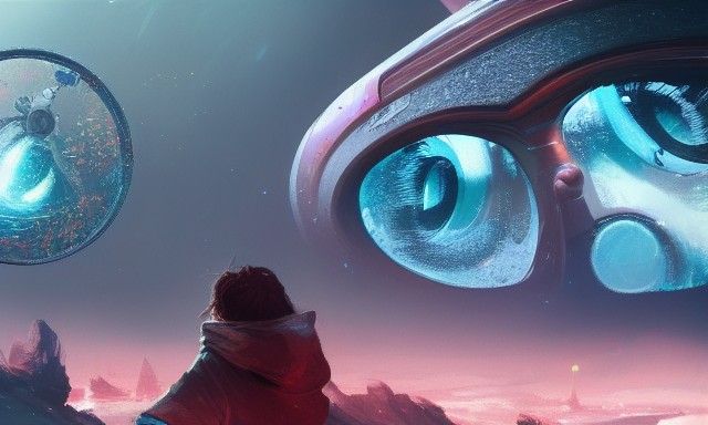 Looking glass, time machine, evolution of space, human emotion and ...