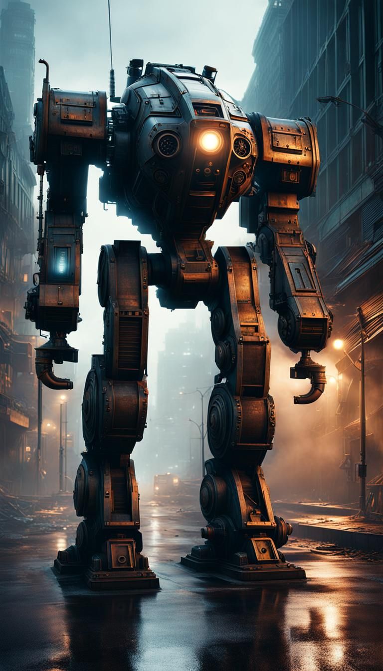 Mechwarrior IV - AI Generated Artwork - NightCafe Creator