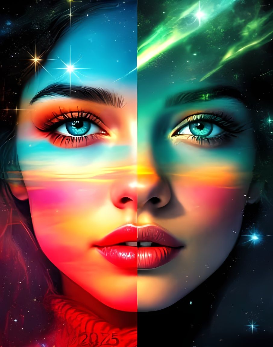 Multidimensional Split Portrait - Multidimensional Split Por...