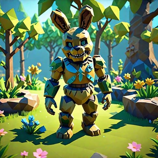 Springtrap - AI Generated Artwork - NightCafe Creator