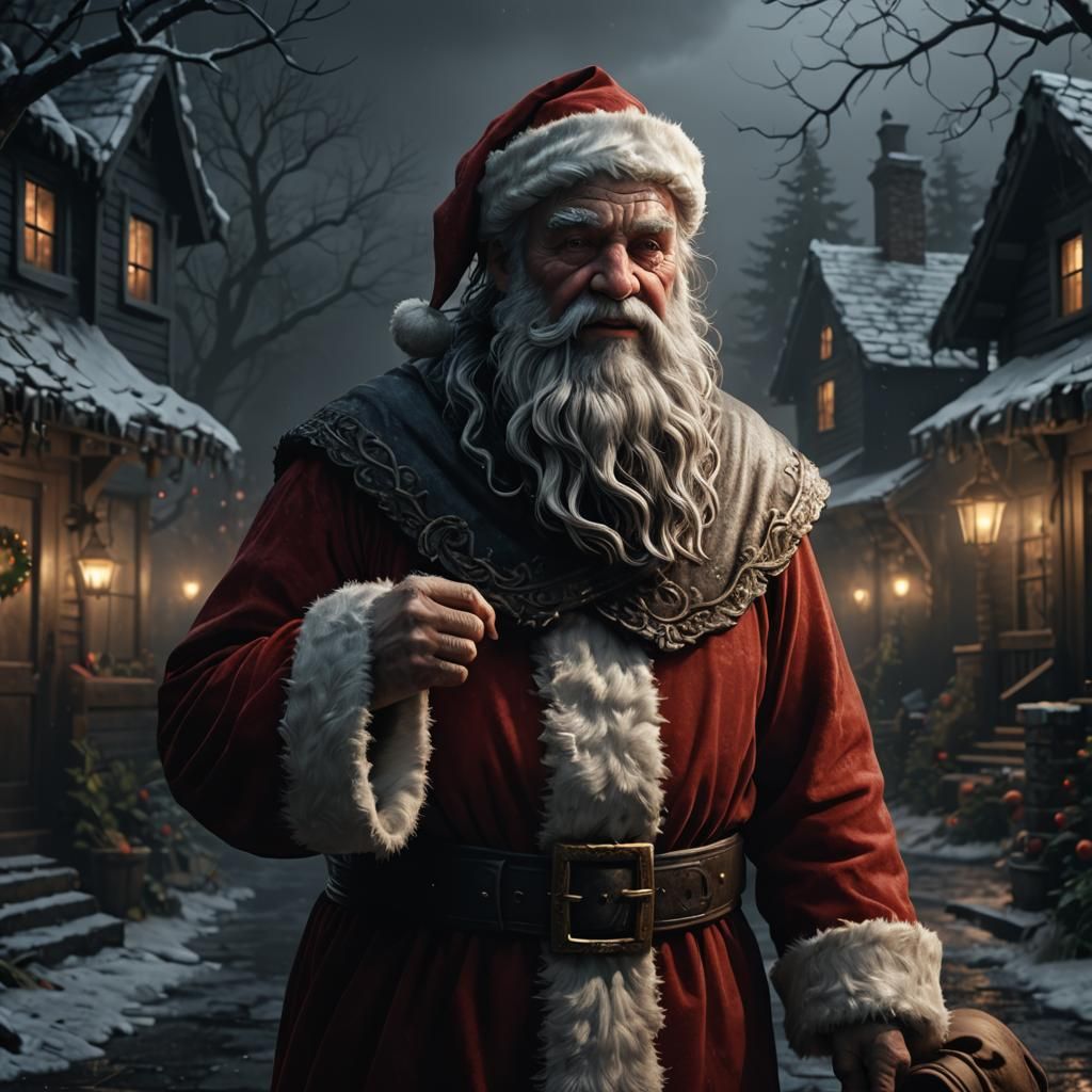 Santa - AI Generated Artwork - NightCafe Creator
