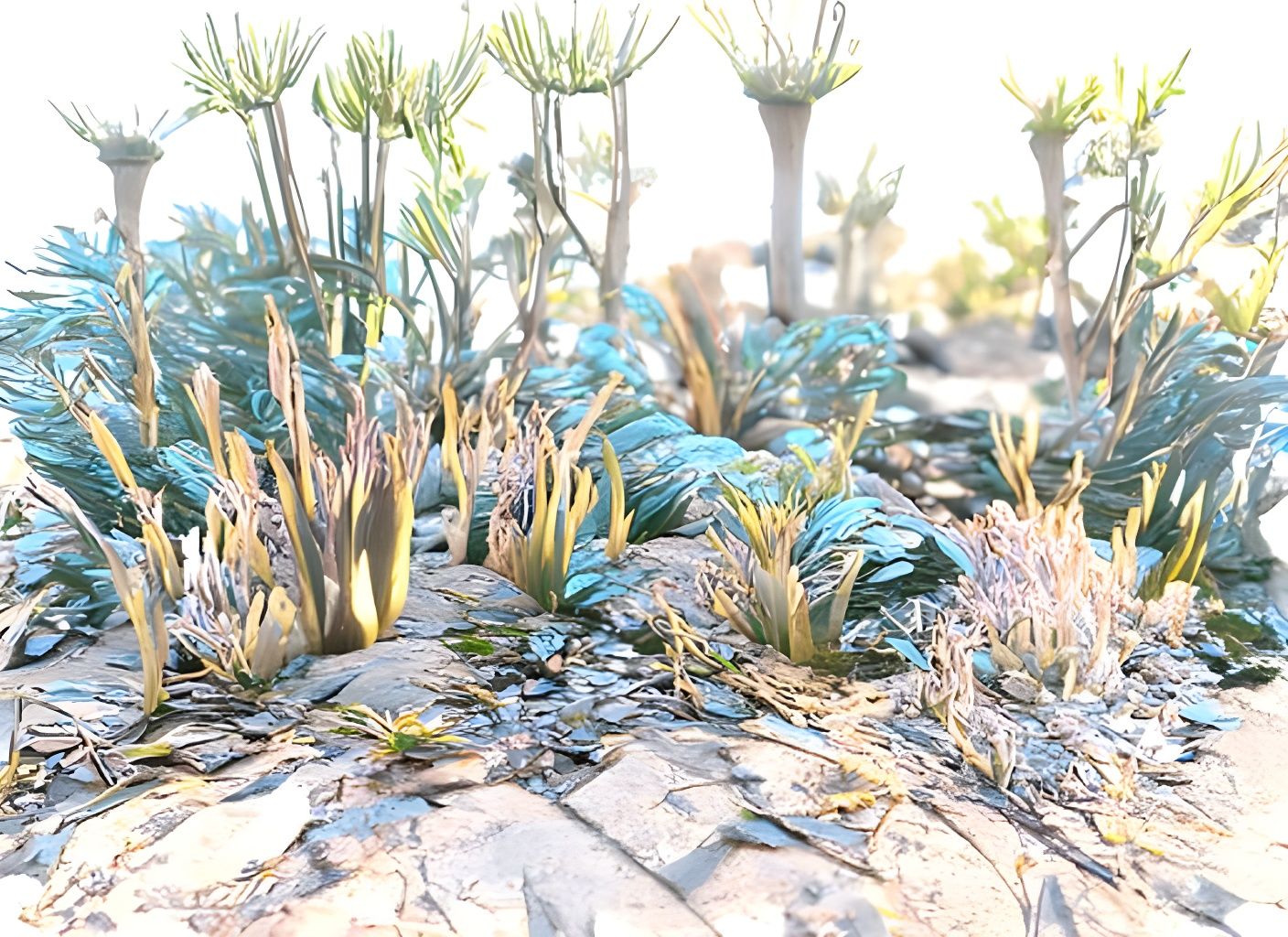 alien foliage - AI Generated Artwork - NightCafe Creator
