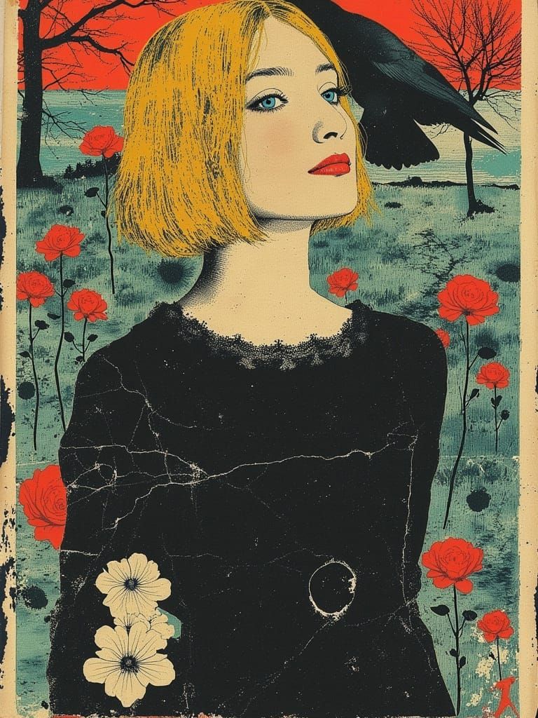 punk rock goth gal II - punk rock goth gal II