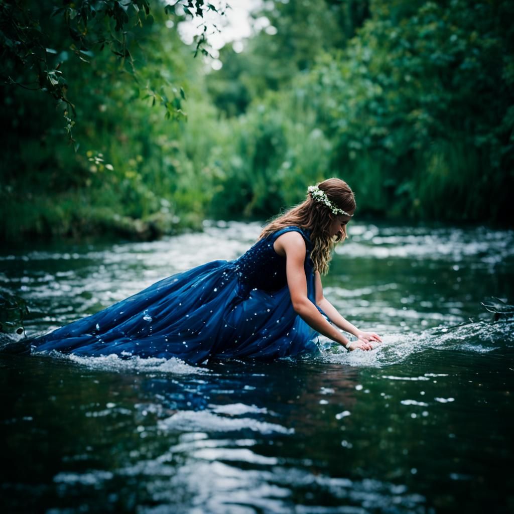 Float on a river forever and ever Emily, Emily... - AI Generated Artwork - NightCafe Creator