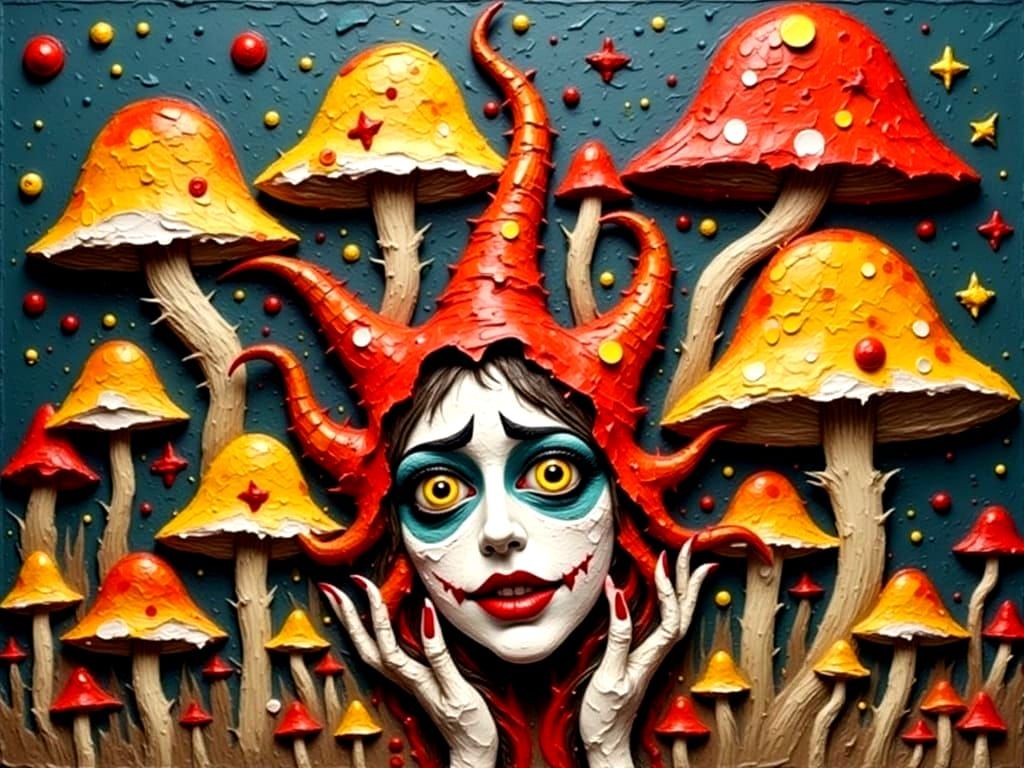 Resident of Toadstool City - Horrified Herta.