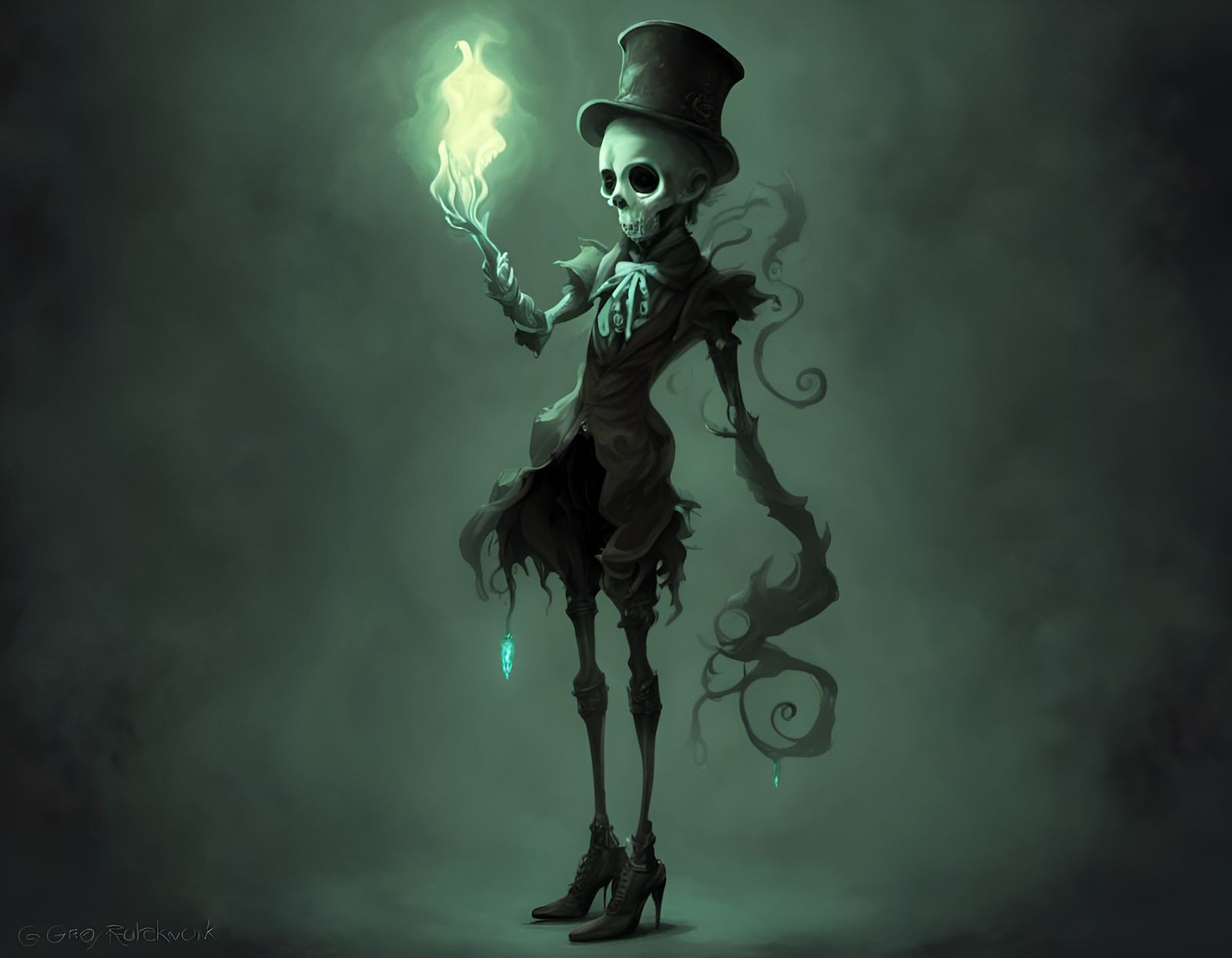 Ember Wisp - AI Generated Artwork - NightCafe Creator