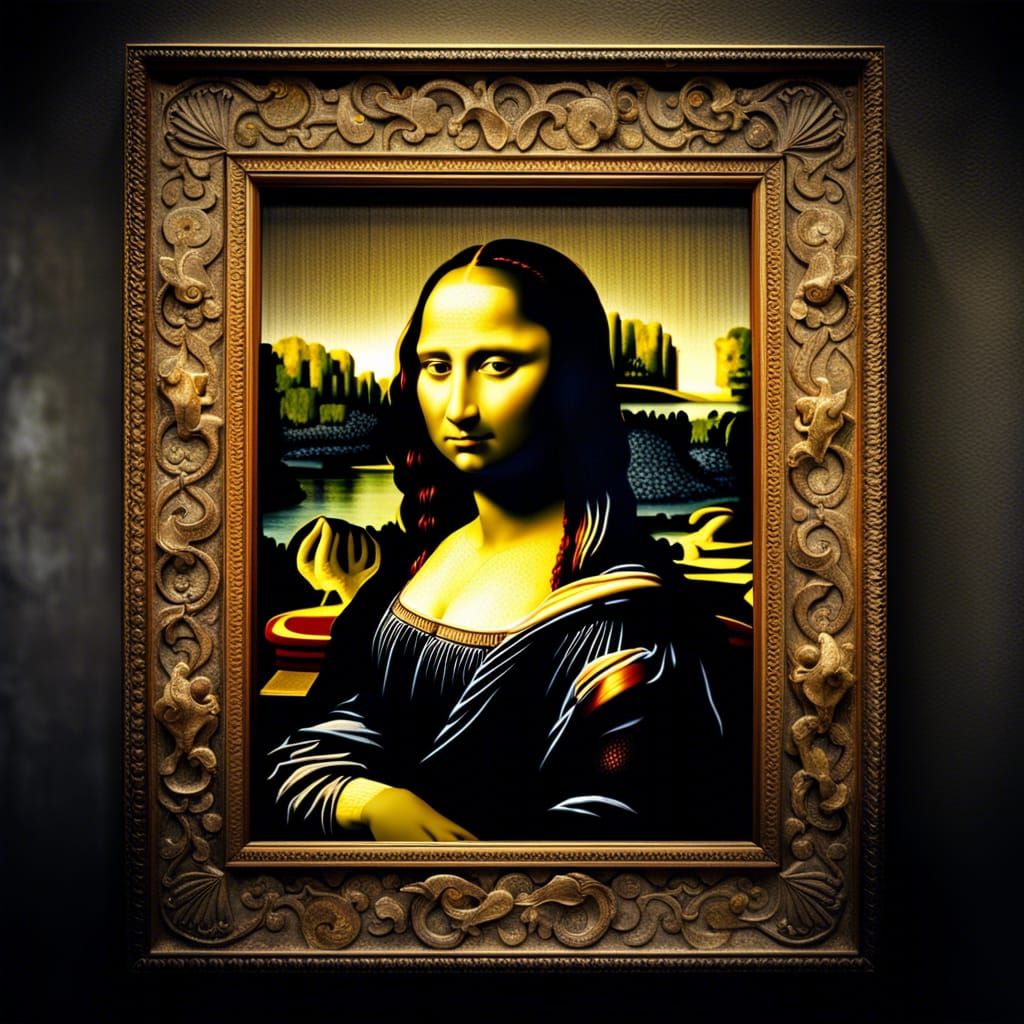 Mona Lisa intricate details, HDR, beautifully shot, hyperrealistic ...