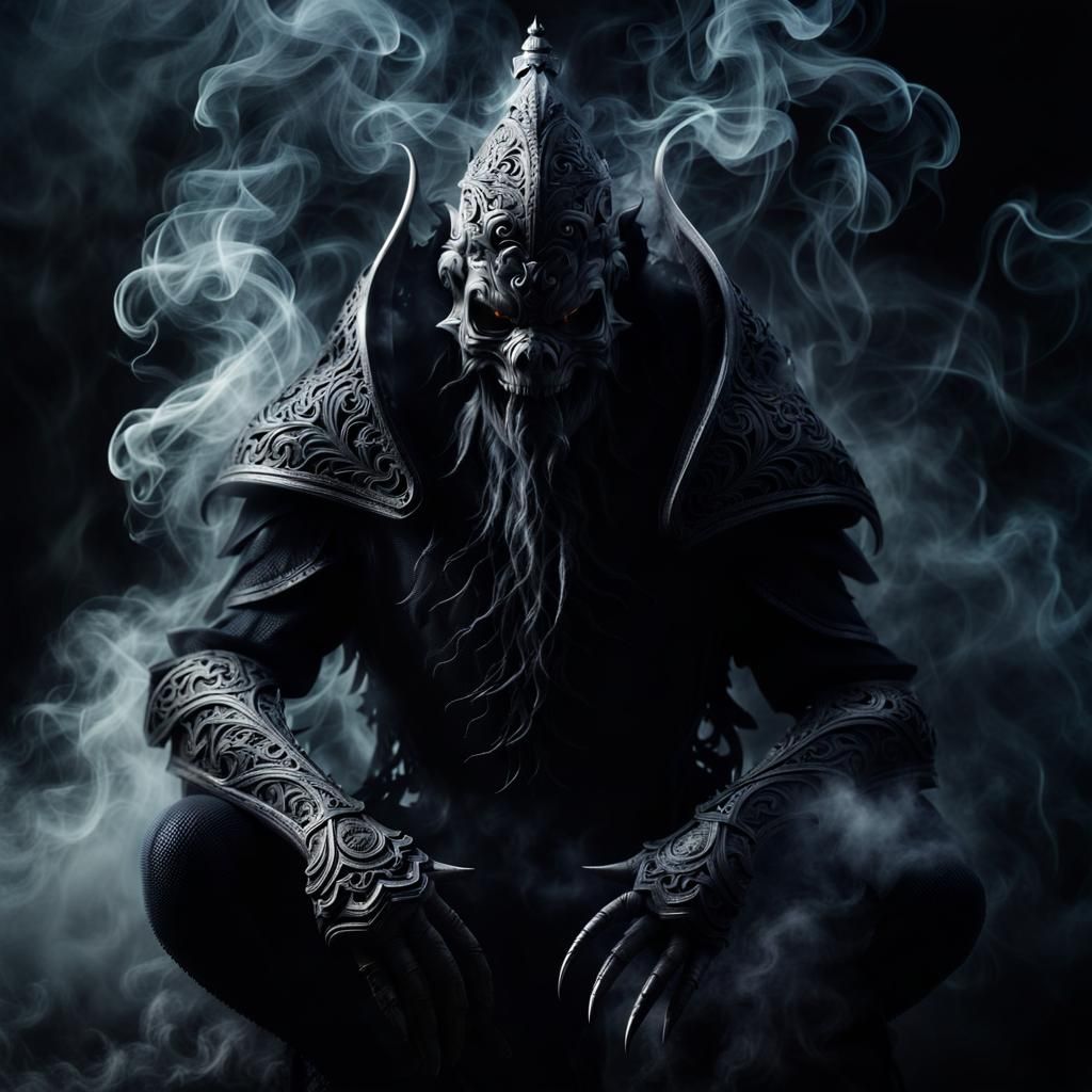 Smoke Monster - AI Generated Artwork - NightCafe Creator