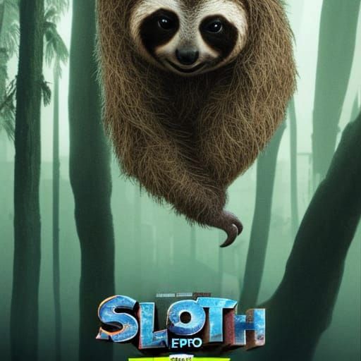 The Sloth Movie - AI Generated Artwork - NightCafe Creator