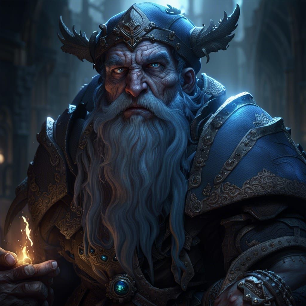 Less simple dwarf - AI Generated Artwork - NightCafe Creator