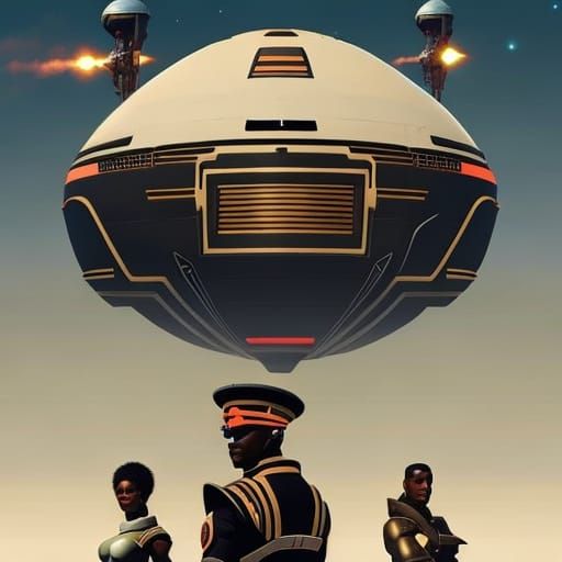 Airships Ahoy! - AI Generated Artwork - NightCafe Creator