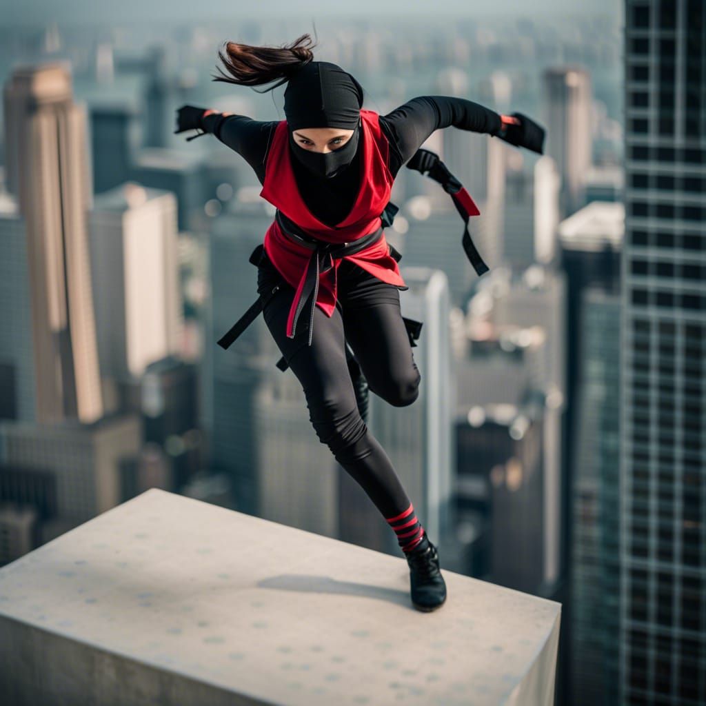 Modern Ninja - AI Generated Artwork - NightCafe Creator