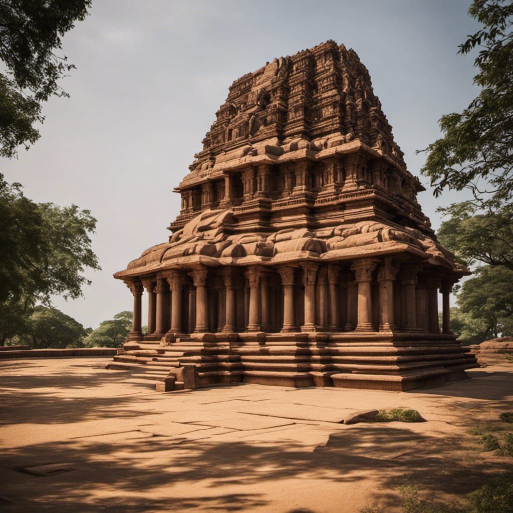 VIJAYA VITTALA TEMPLE - AI Generated Artwork - NightCafe Creator