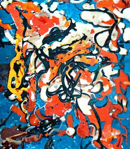 "Jackson Pollock" 2 - AI Generated Artwork - NightCafe Creator