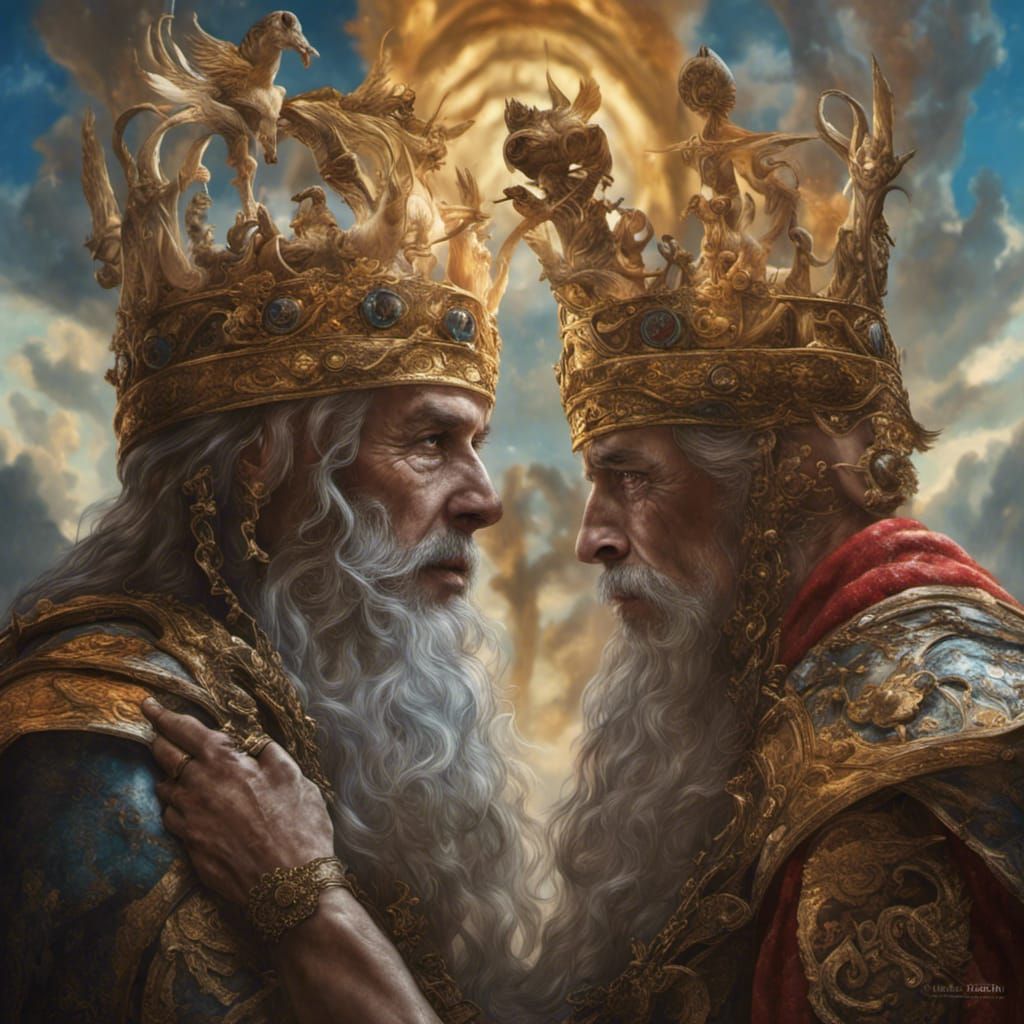 Two Kings - AI Generated Artwork - NightCafe Creator
