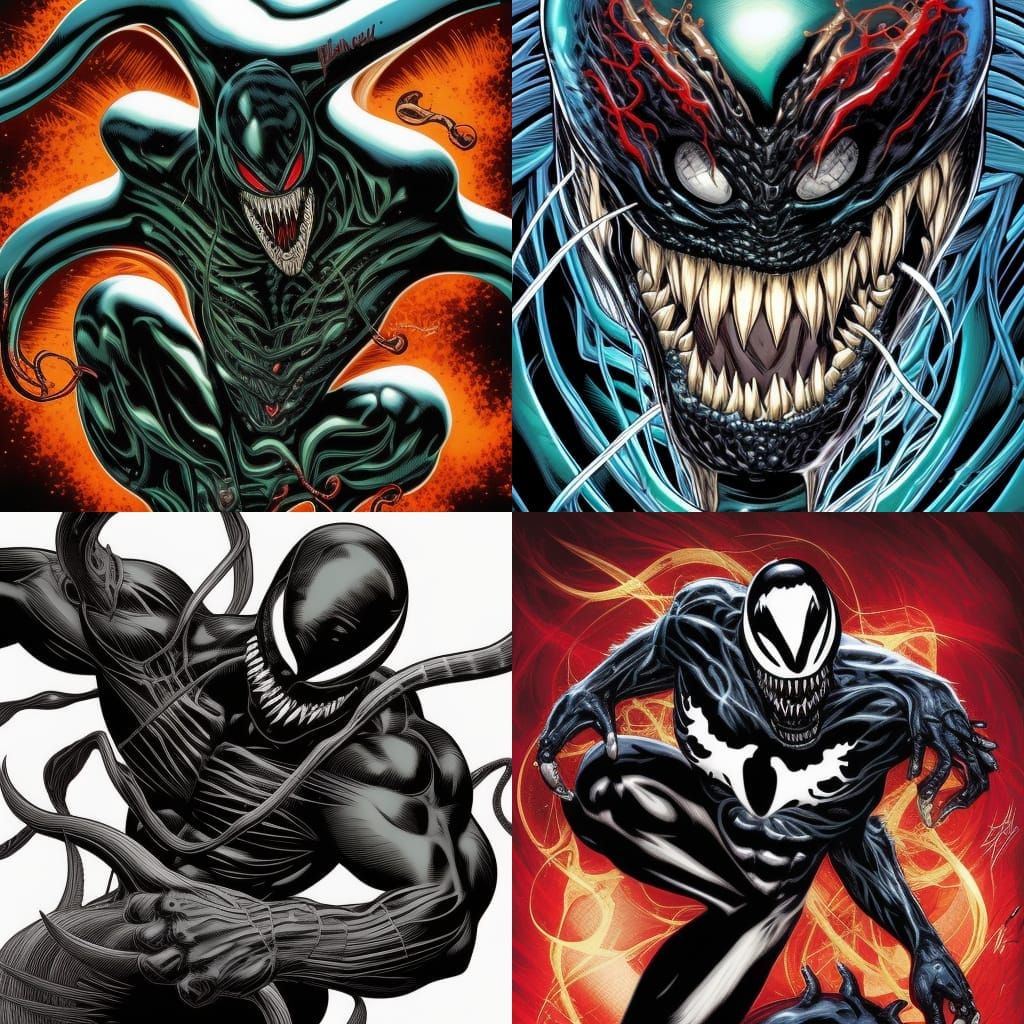 Venom - AI Generated Artwork - NightCafe Creator