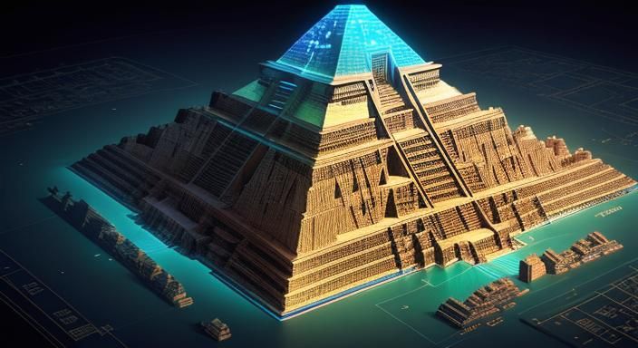 Pyramids - AI Generated Artwork - NightCafe Creator