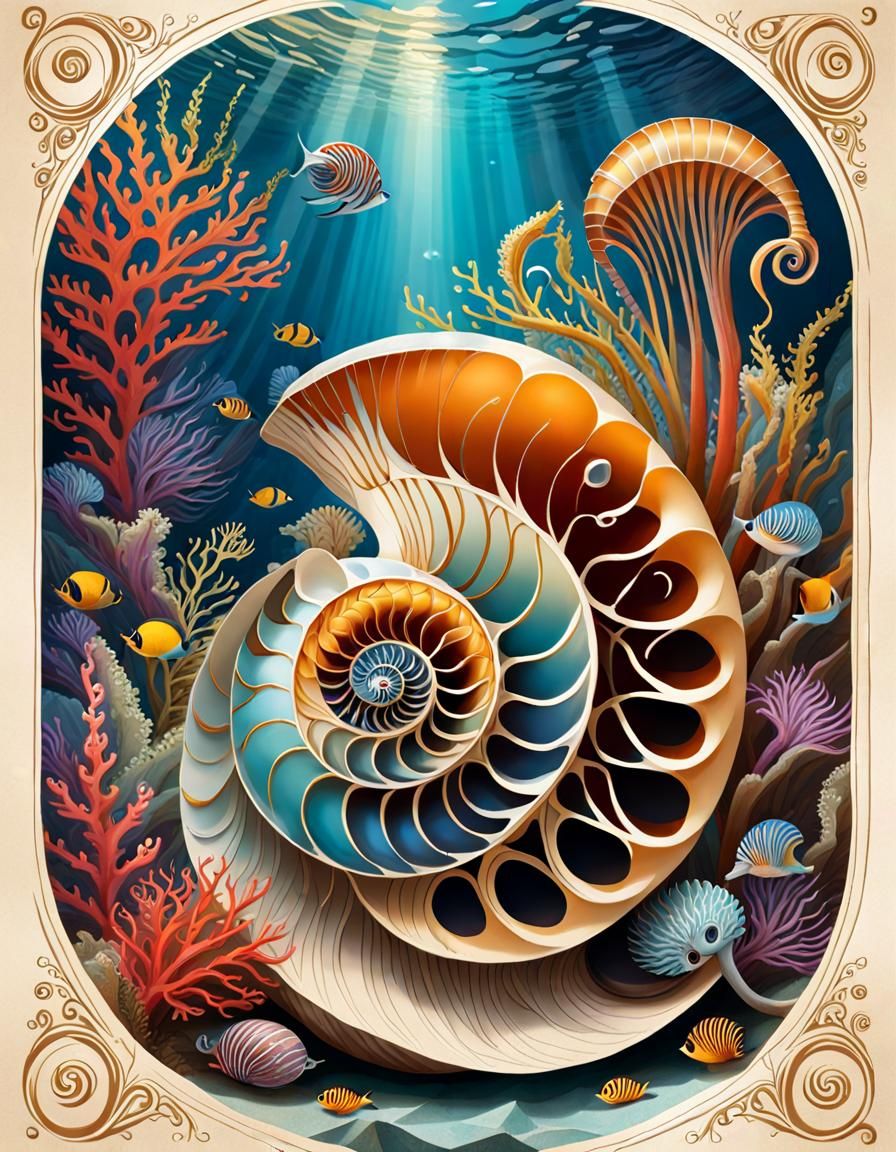 Nautilus - AI Generated Artwork - NightCafe Creator