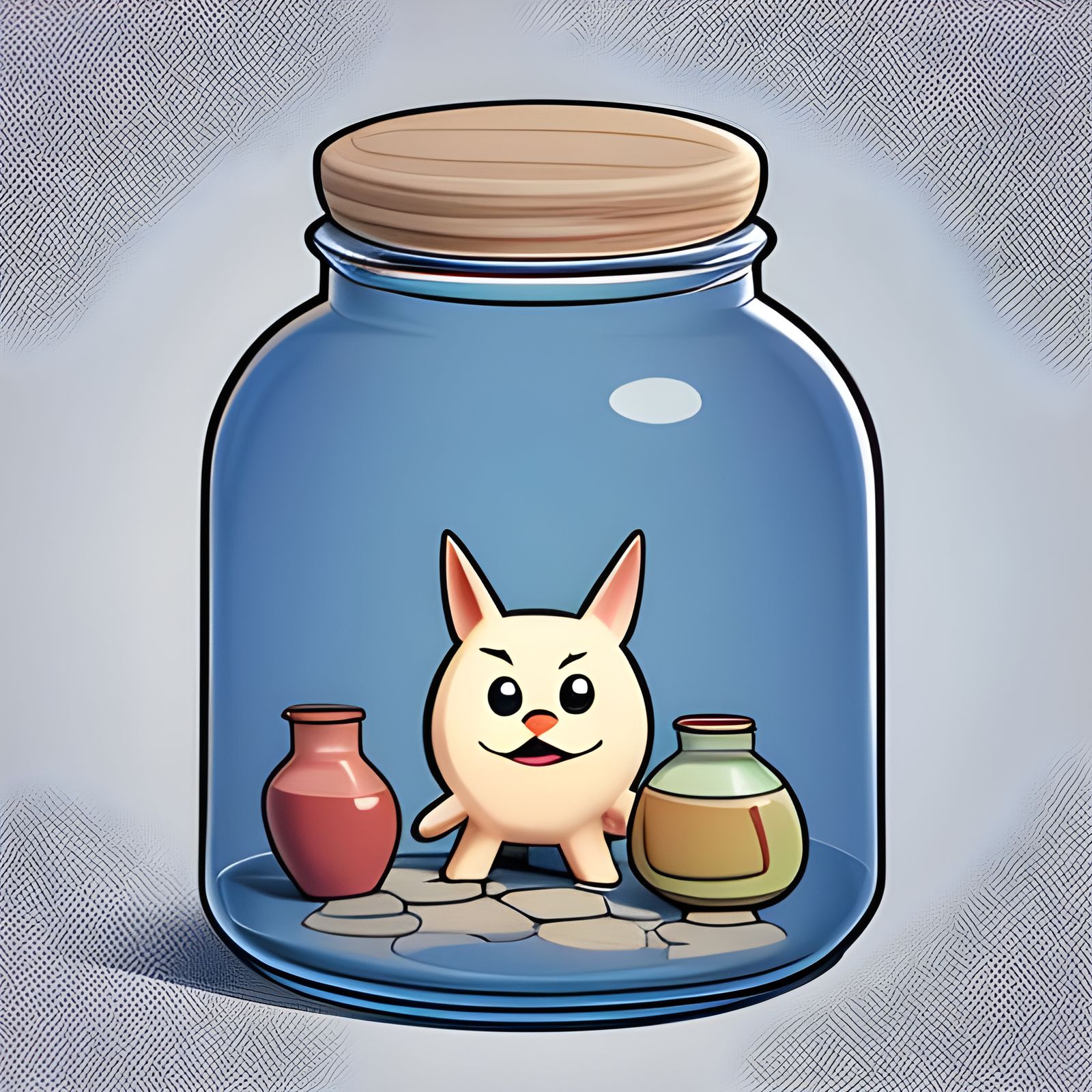 Thing In A Jar - AI Generated Artwork - NightCafe Creator
