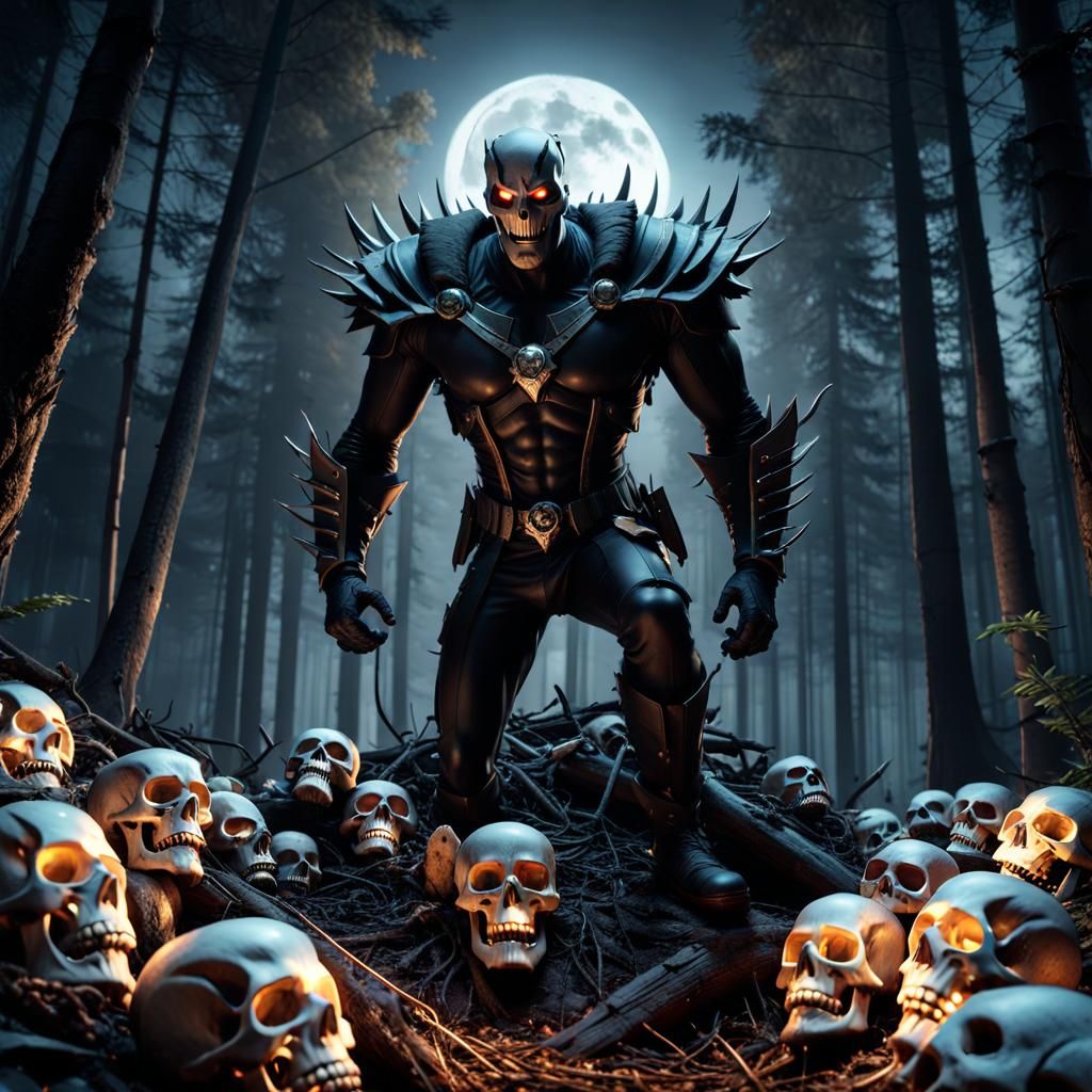 Evil Supervillain - AI Generated Artwork - NightCafe Creator